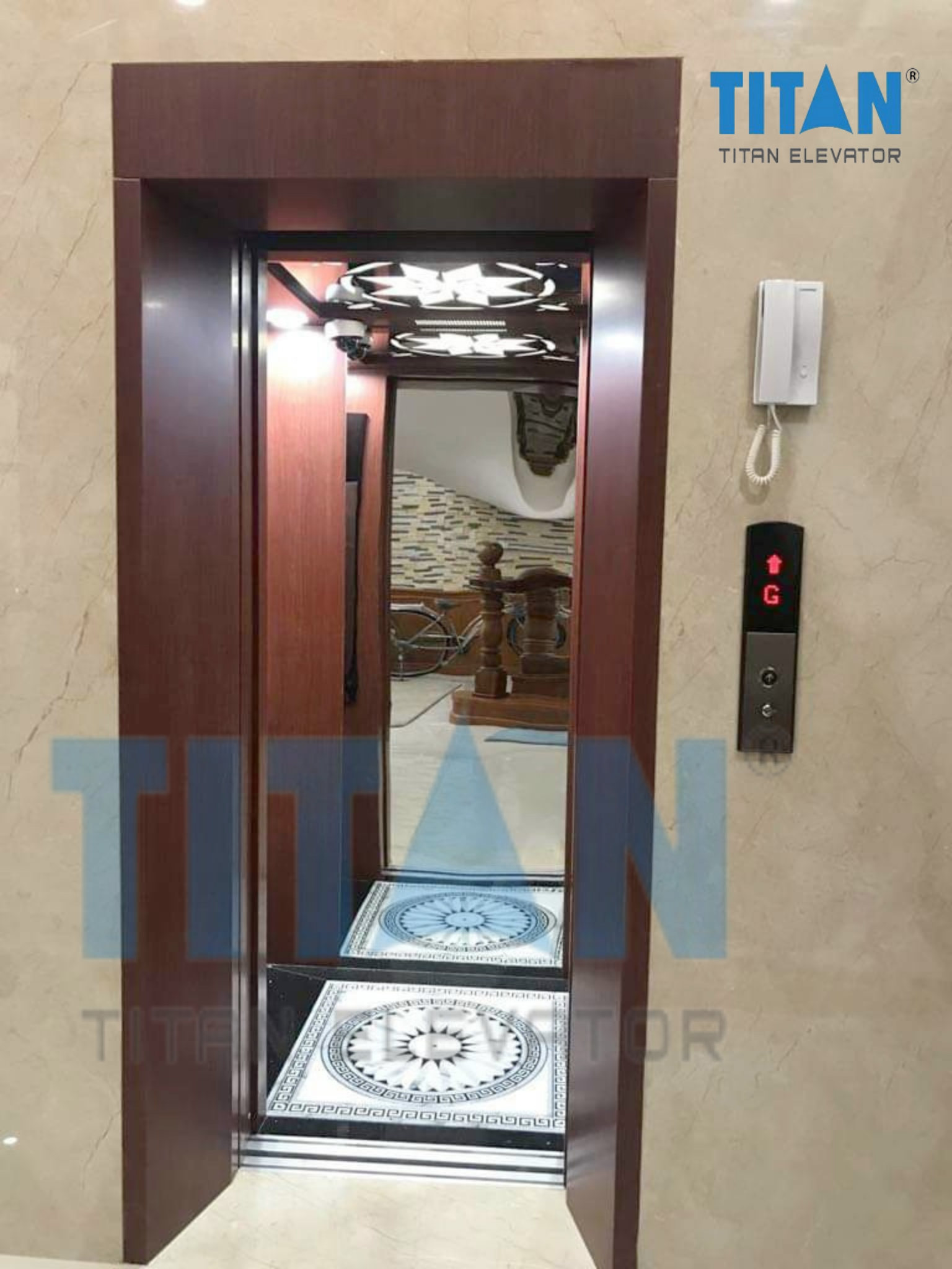 Công Trình Tư Nhân Đường Số 19 Vành Đai Trong ( Bình Tân , TP HCM ) - Titan Elevantor